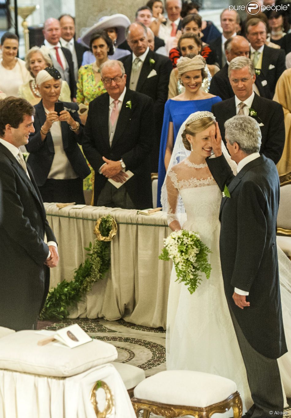 Queen Mathilde: Wedding: Amedeo of Belgium & Lili Rosboch