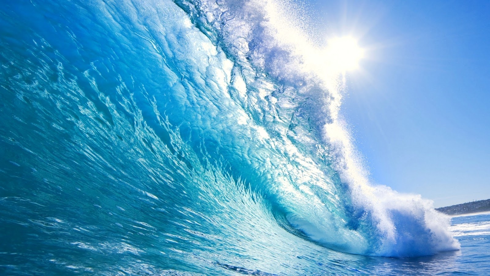 Blue Sea Wave Wallpapers - Wallpapers