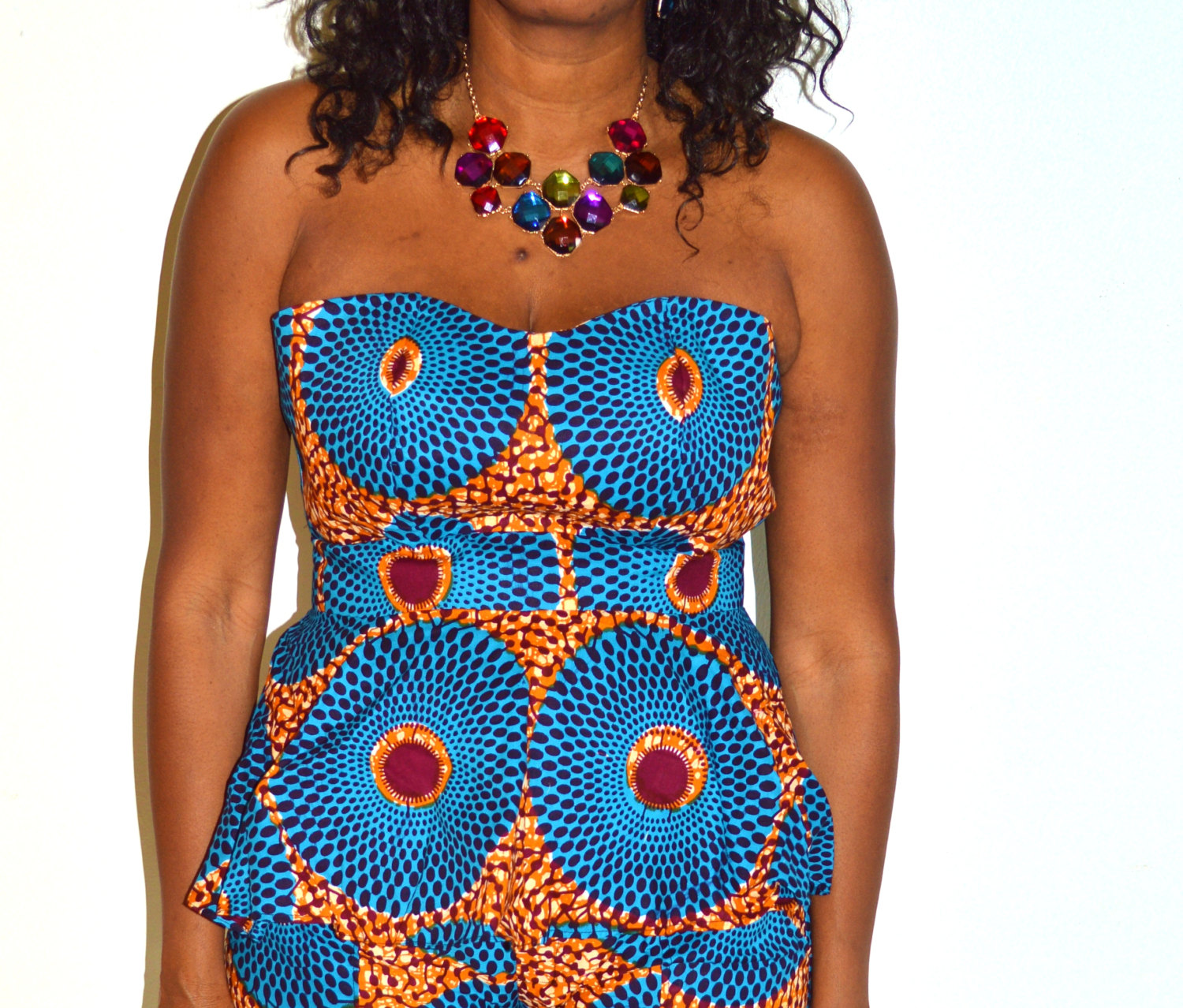 Kiafrikazaidi clothing line: African print dresses designs