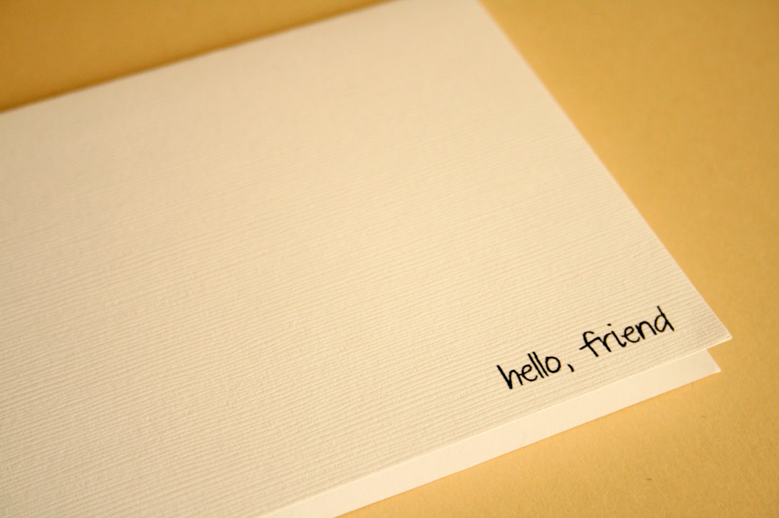 The Creative Place: DIY :: Paper Bunting Greeting Card