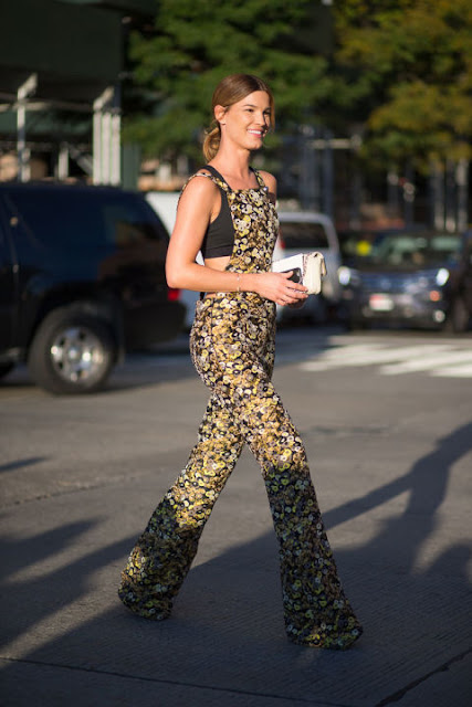 Razzle Dazzle Rose: Street Style-NY Fashion Week S/S '16