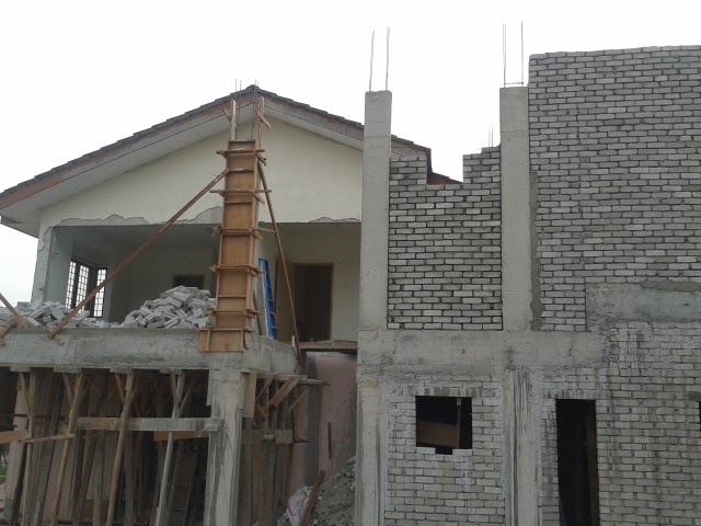 KHIDMAT MELUKIS PLAN: Membina Dinding Tingkat Atas | Minggu Ke-9