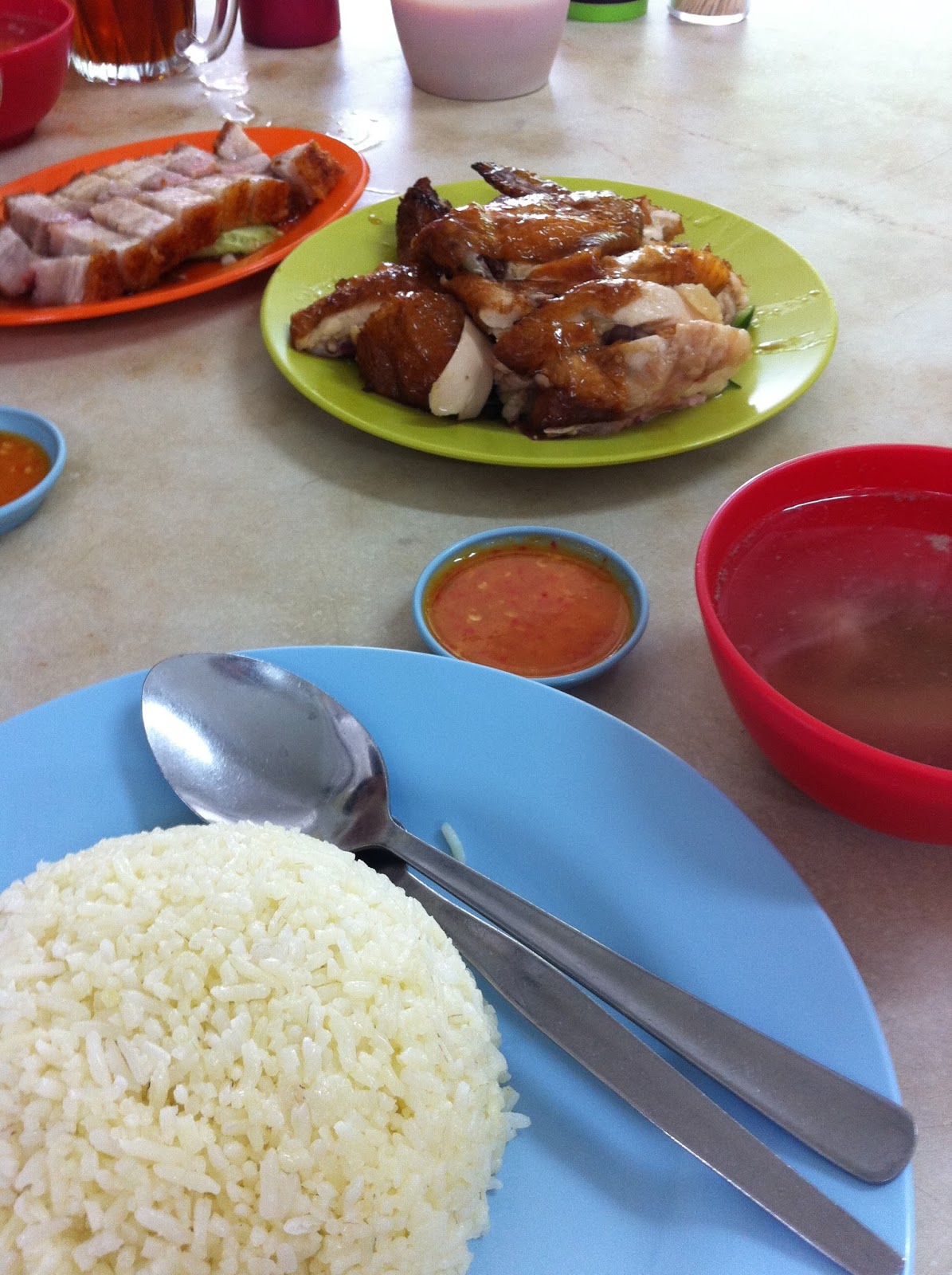 肥妞 吃喝玩乐: Wong Mei Kee Hainan Chicken Rice, Pudu (王美记海南鸡饭)