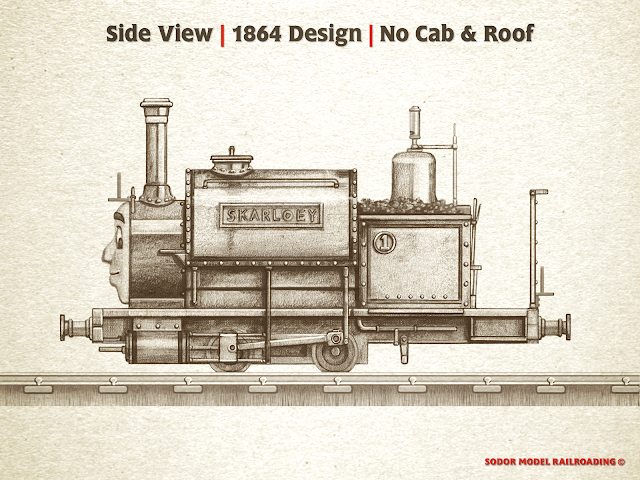 SodorModelRailroading: Scratch-Building Skarloey | 16mm Scale
