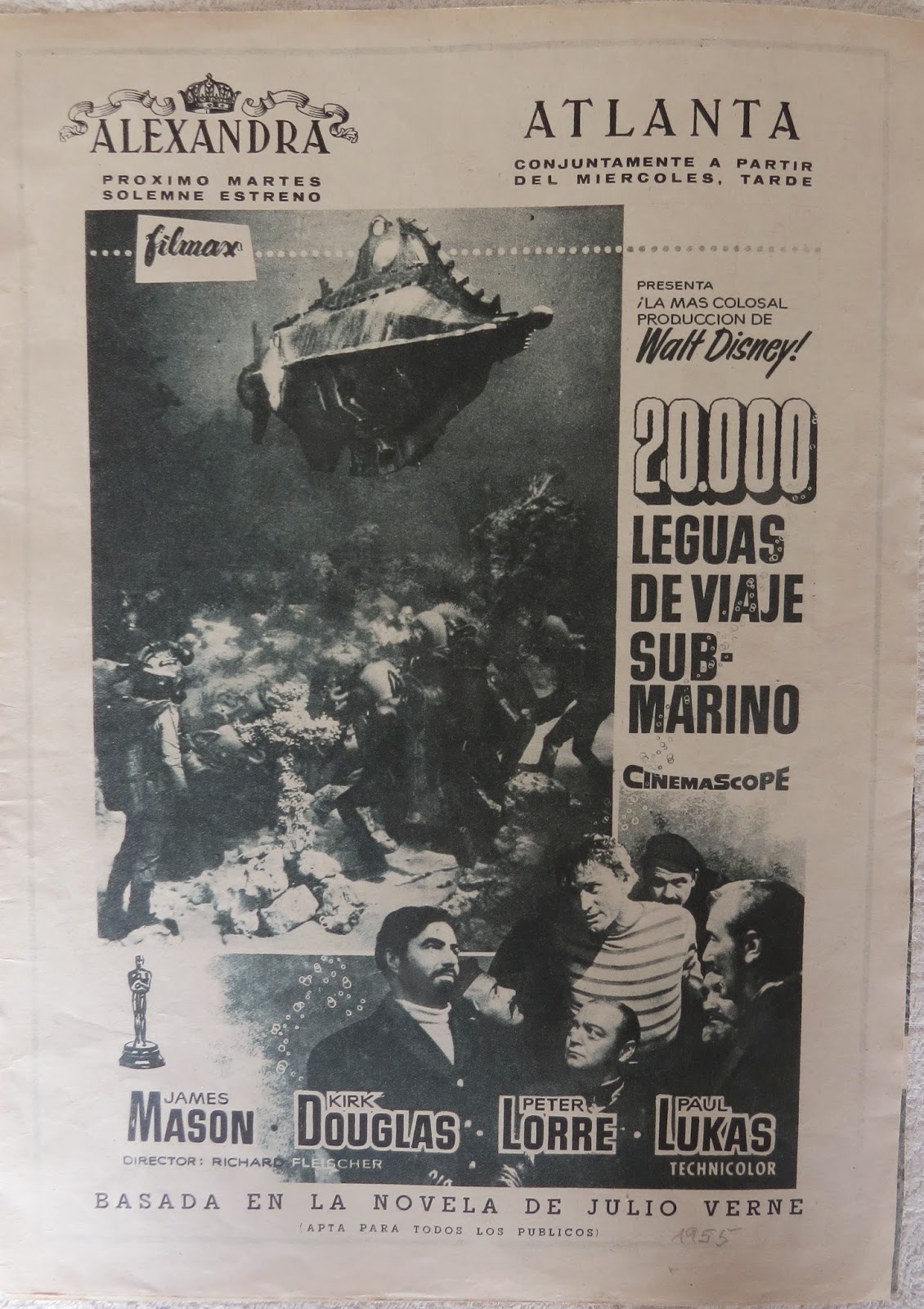 Acorazado Cinéfilo. Francisco Huertas Hernández: Cine "Alexandra ...