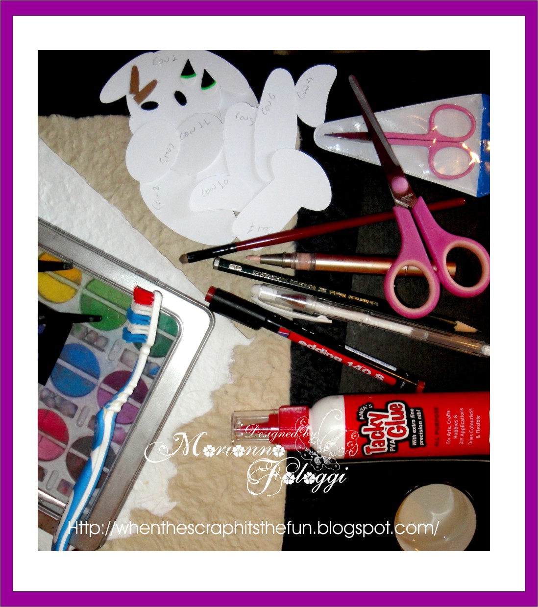 When the Scrap Hits the Fun!: Tear bear Tutorial and free pattern!!