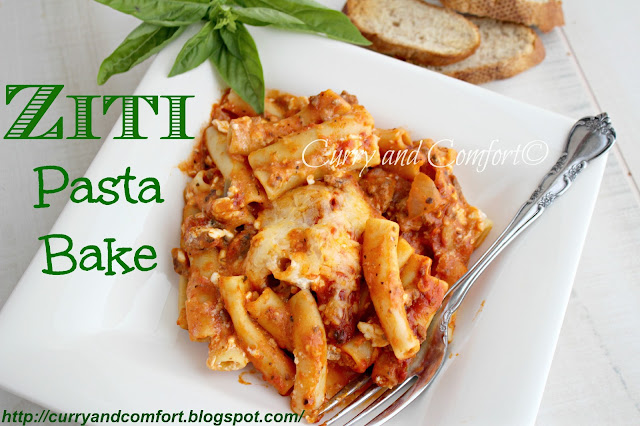 Kitchen Simmer: Ziti Pasta Bake