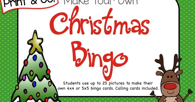 Christmas BINGO & Christmas Freebies - First Grade Found Me