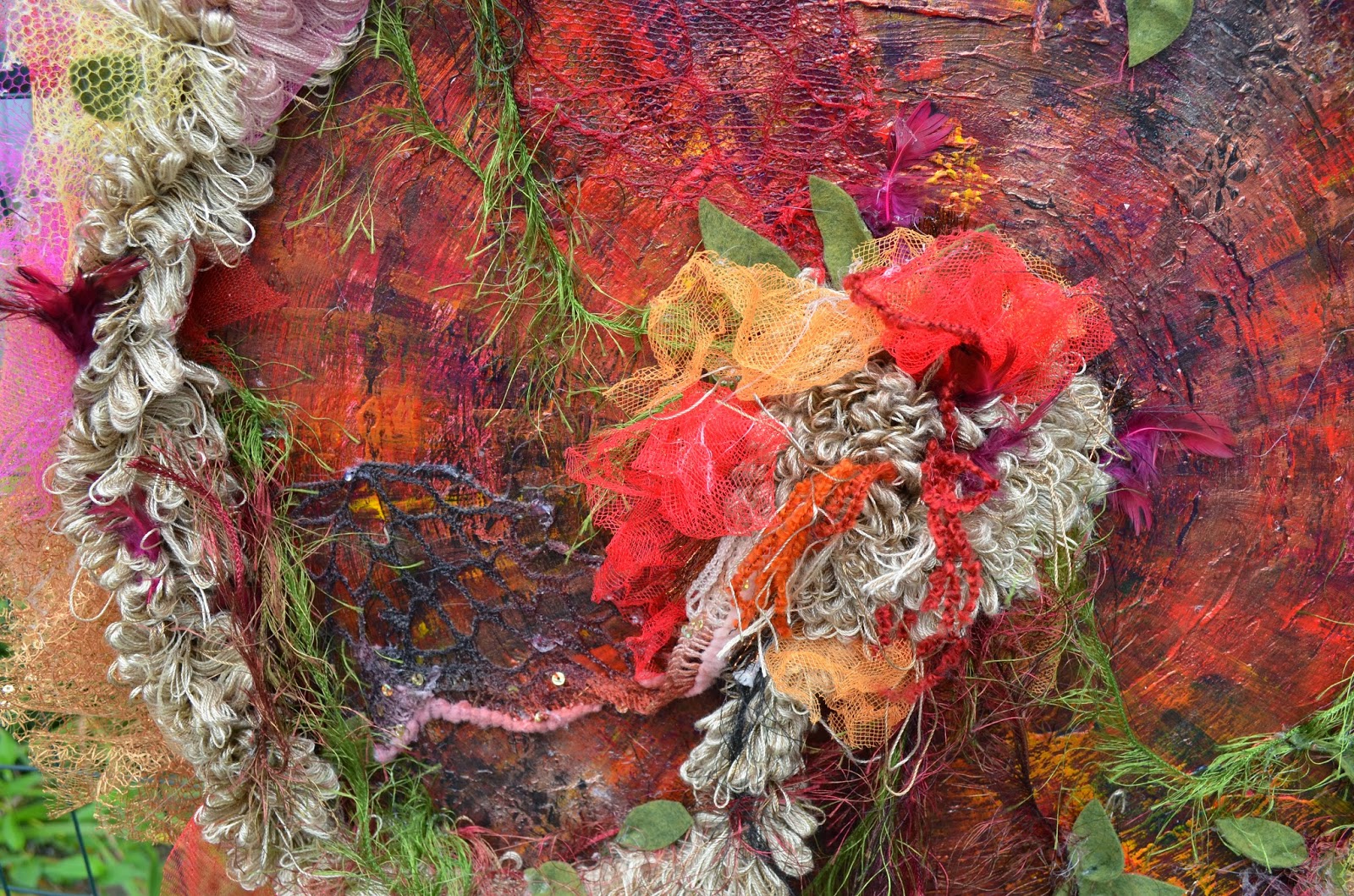 There's a Dragon in my Art Room: Texture! I've been busy!