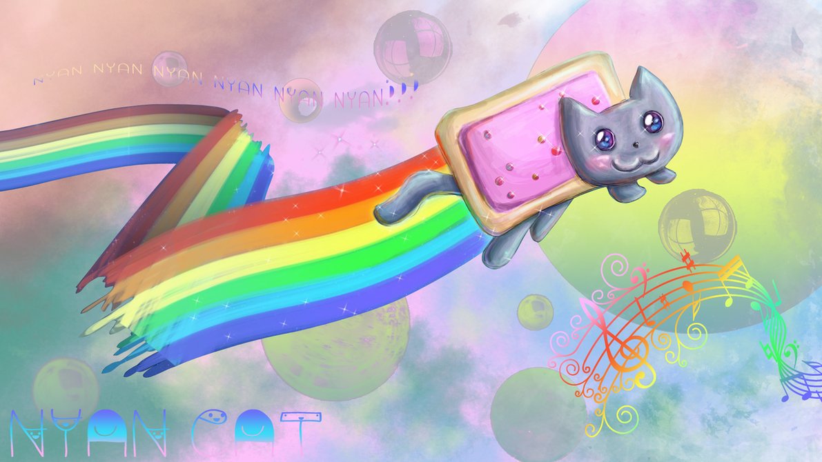 Wallpapers Nyan-Cat - Ley-WorldKawaii