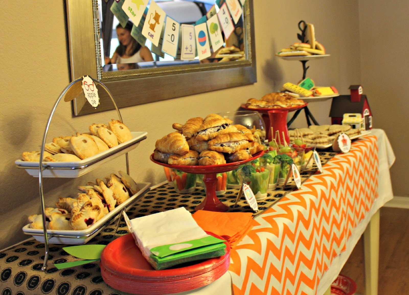 Kutz, Paper, Scissors: Buffet Party Table!!! Back to School Week!