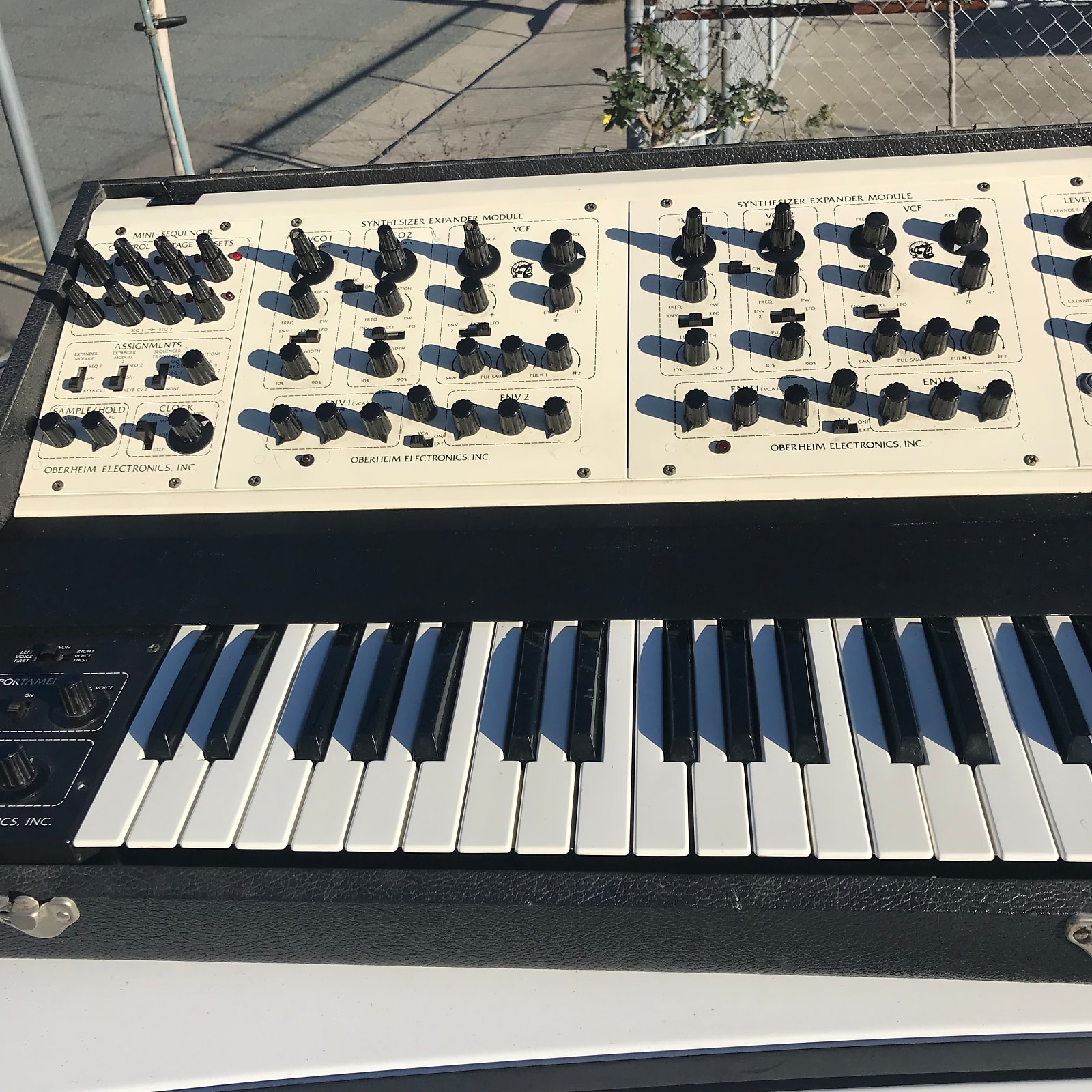 MATRIXSYNTH: Oberheim Two Voice TVS-1 SEM Synthesizer