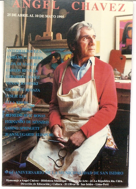 SIETE JERINGAS: ÁNGEL CHÁVEZ : MAESTRO DE LA PINTURA PERUANA