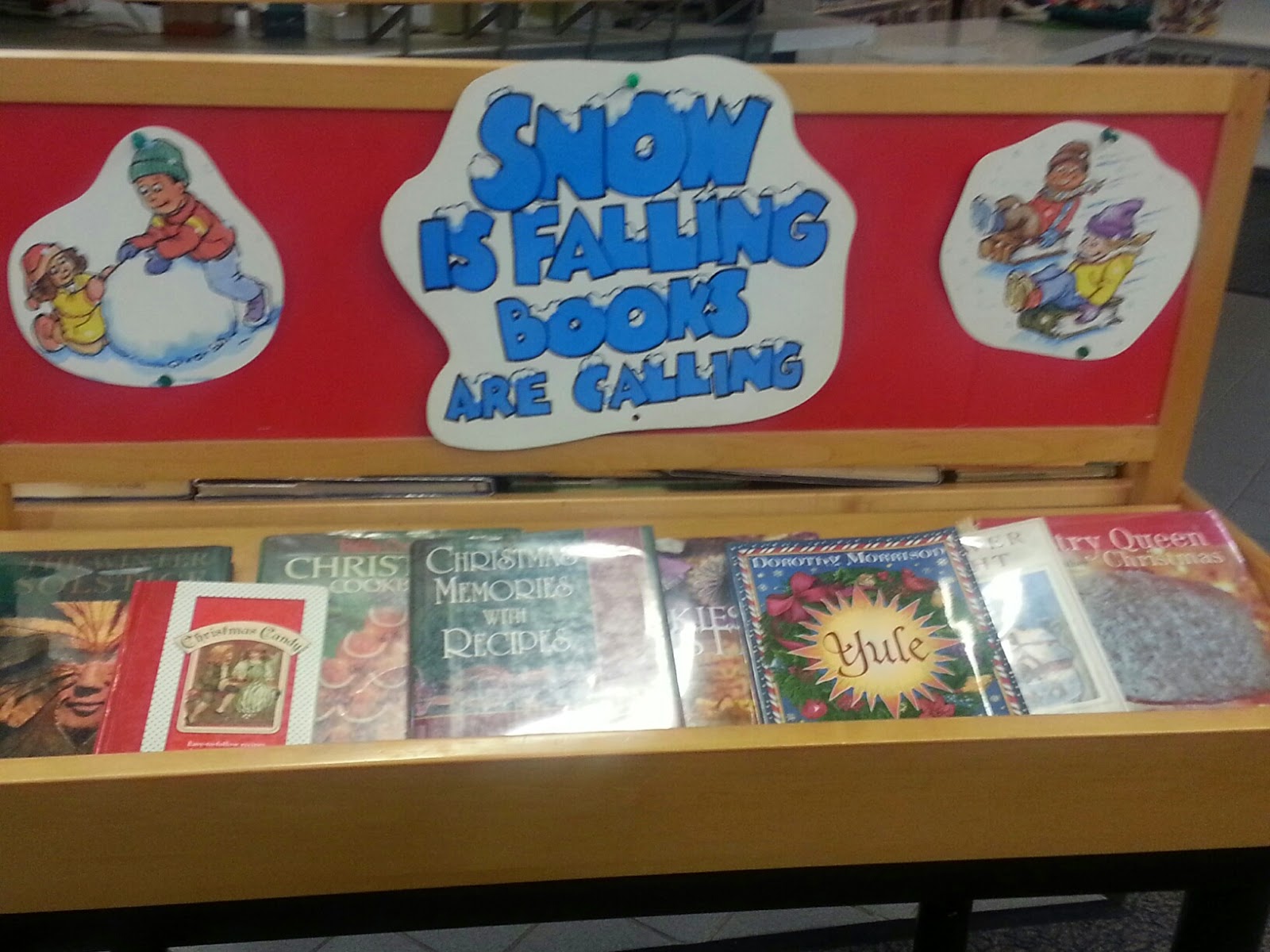 Oberlin Public Library Displays: Kelly's December Displays