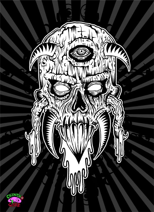 chancho gore: Skull gore