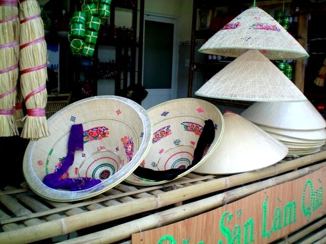 Vietnamese Palm leaf conical hat