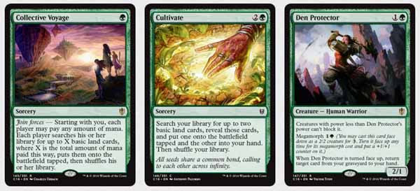 Magic the Gathering Adventures: Commander 2016: Green