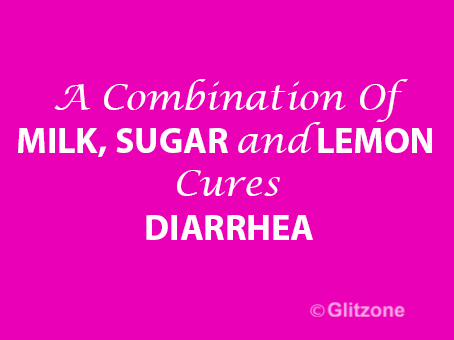 Glitzone: Use Milk To Cure Diarrhea