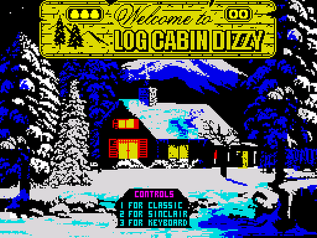 Indie Retro News: Log Cabin Dizzy (ZX Spectrum Edition) - ZX Spectrum ...