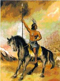 Los Guerreros Mapuches Guerrero Weichafe – Conas - Mapuches | Patagonia ...