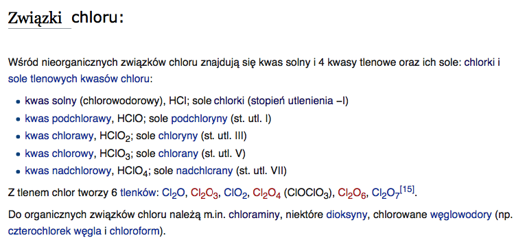 Biologia - nauka o życiu: Fluorowce, cz. 2 - Chlor i brom.