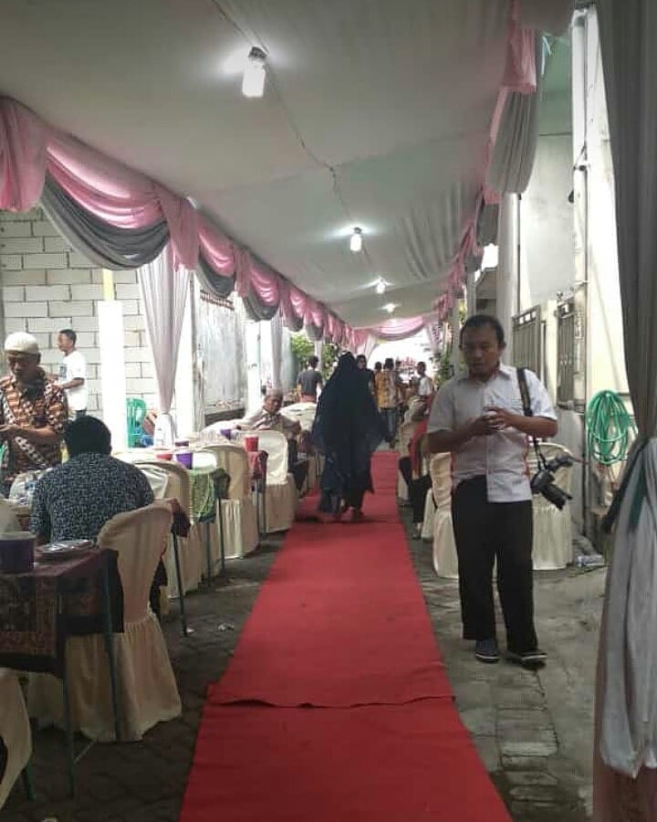Foto Tenda / Terop VIP / Mawar / Dekor untuk di Gedung dan di Rumah ...