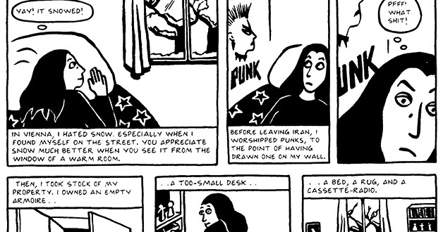 Read Persepolis 2, Section 10: The Return, Page 94