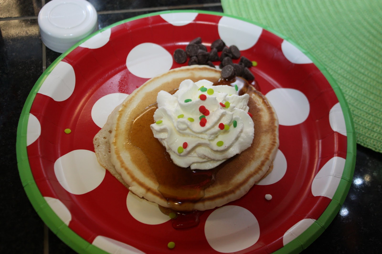 5M Creations: Pancake Christmas Pajama Birthday Party