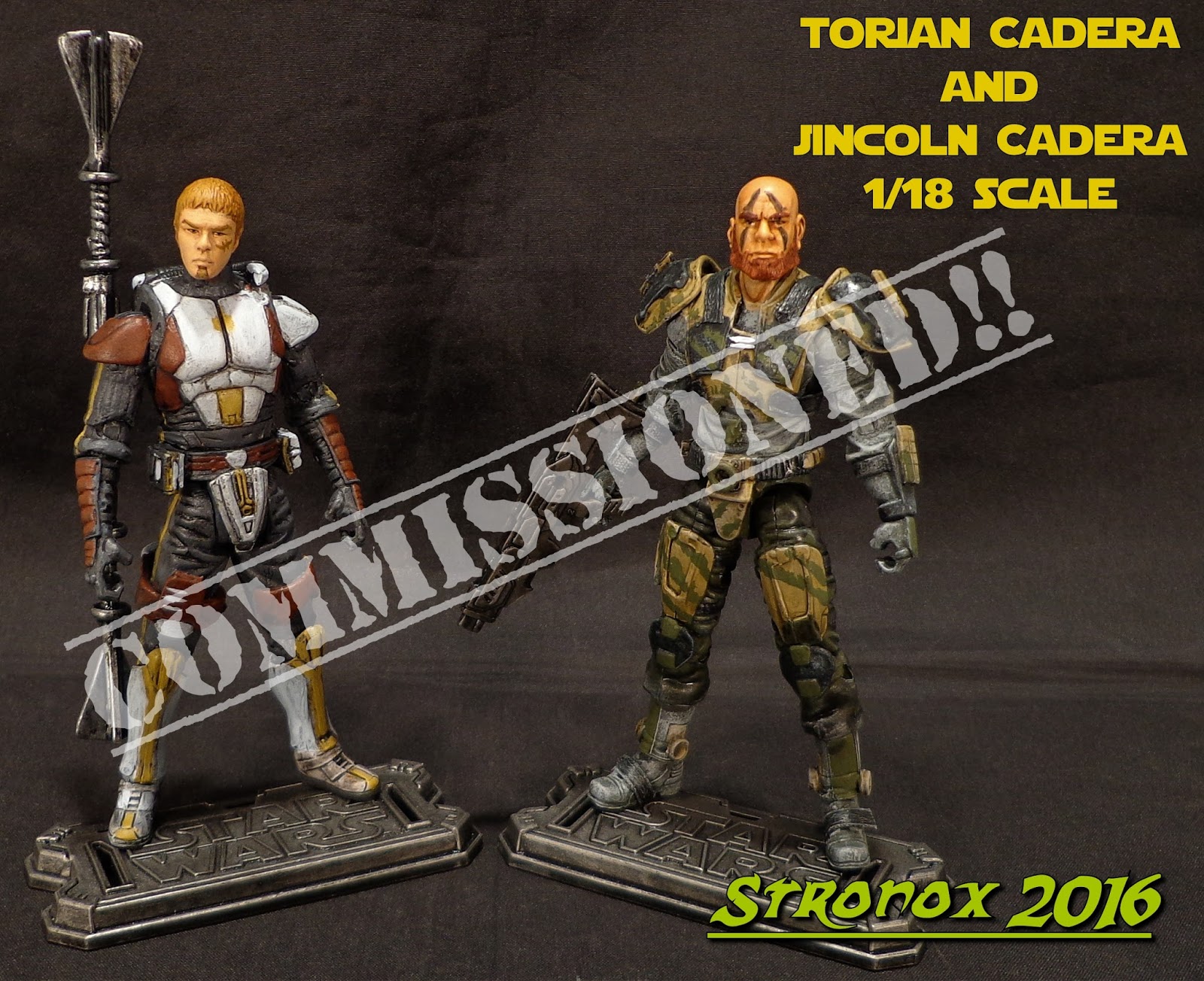 Stronox Custom Figures: Star Wars: Torian and Jincoln Cadera