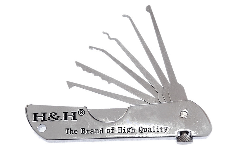Gadget&Locksmith tools: H&H Fold Pick Tool Multi Locksmith Tools Key ...