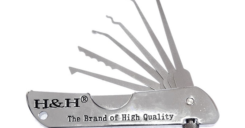 Gadget&Locksmith tools: H&H Fold Pick Tool Multi Locksmith Tools Key ...