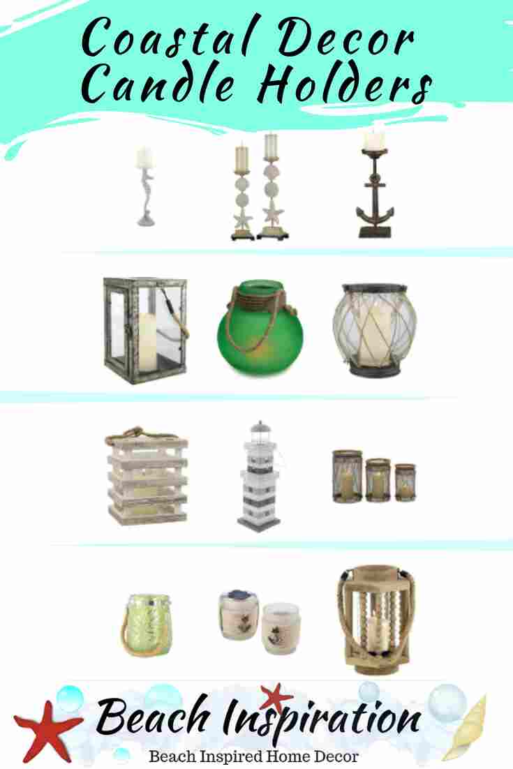 35+ Beautiful Beach Themed Candle Holders
