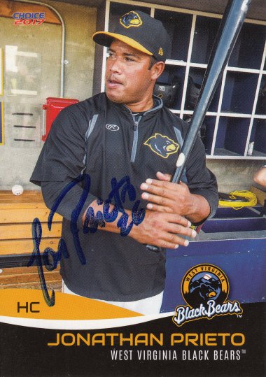 Daily Autograph: Jonathan Prieto