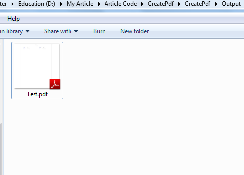 Create Pdf Using ItextSharp in C#.