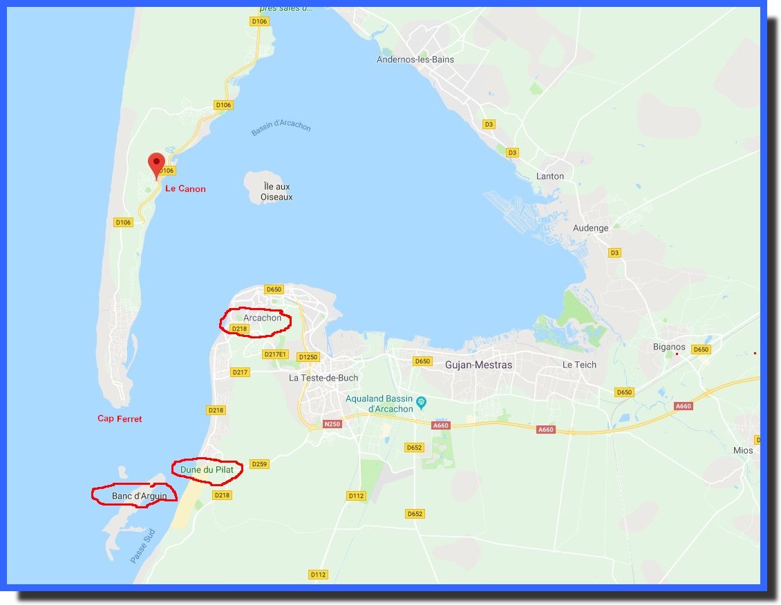 Cannelle de la Colombe d' Or !: cap_ferret_sep_2019