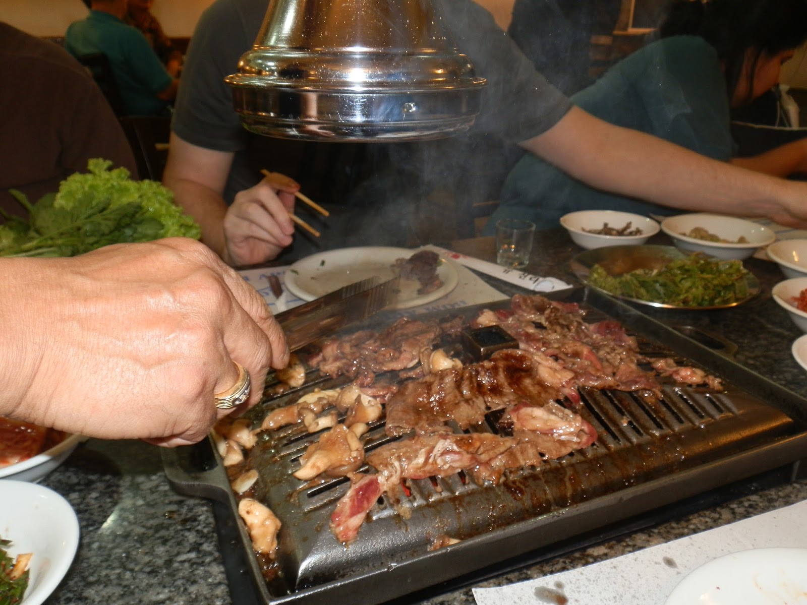 Casal de Avental: New Shin-la Kwan e bulgogi, o delicioso churrasco coreano