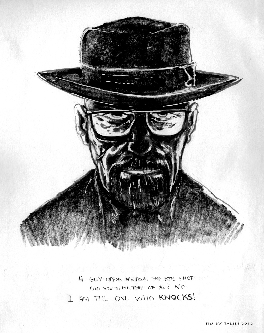Look at my Doodle: Day 20: Walter White