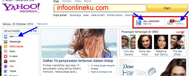 Cara Buat Email Daftar Email Baru Yahoo Mail Indonesia - Ada Info Baru