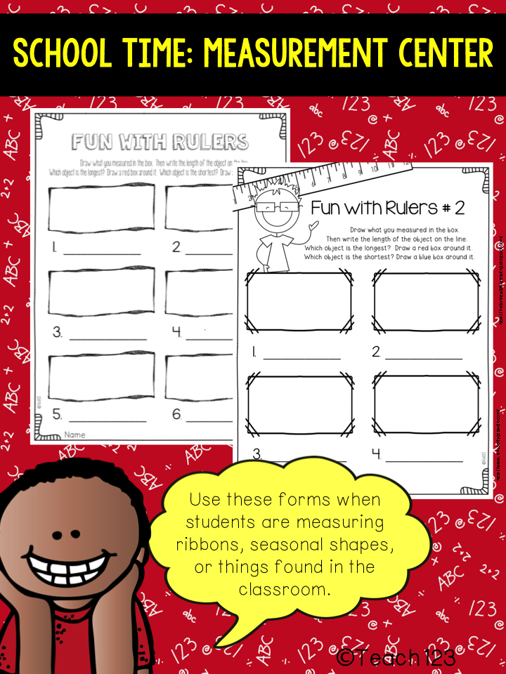 Back to School: Measurement Center | Teach123