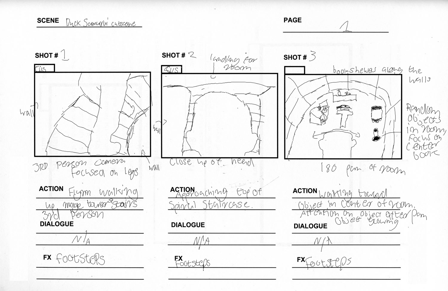 Duck Samurai Studios: [Pre Viz] Storyboard for 3D section