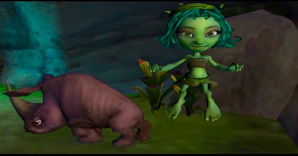 Anime Feet: Tak and the Power of Juju: Flora