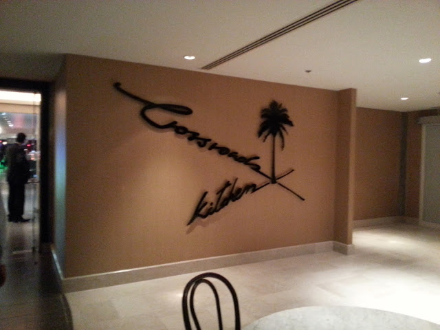 Doha Review: Crossroads Kitchen, Renaissance West Bay - Brocade Blue