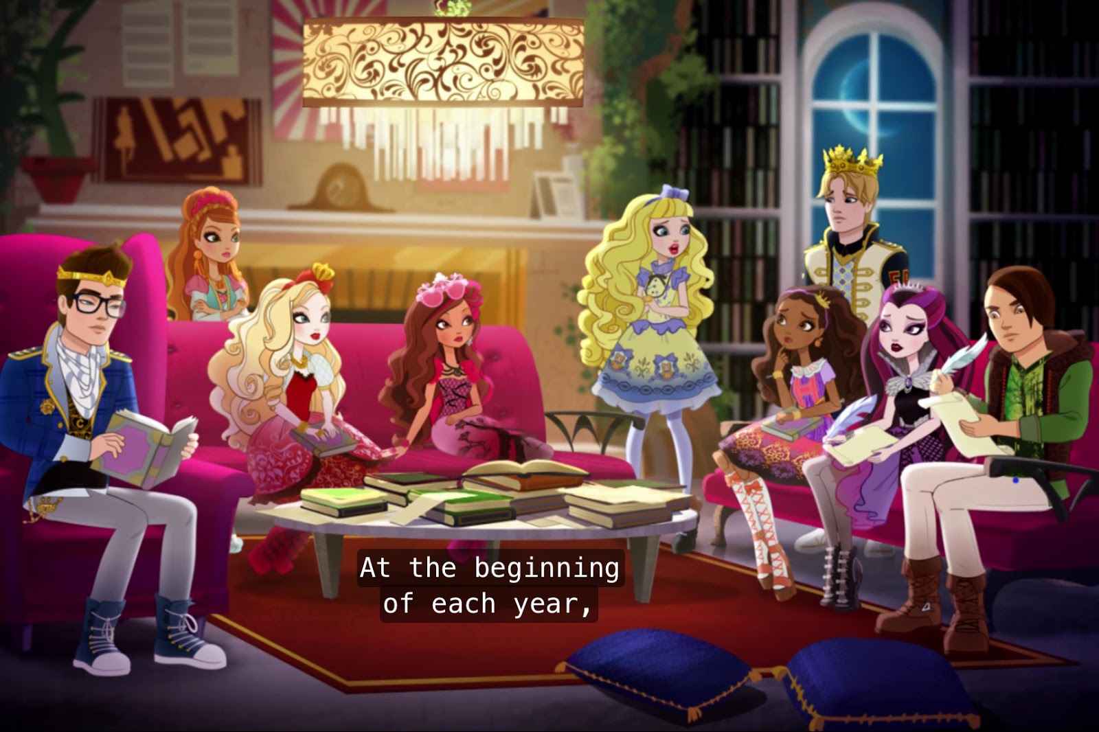 Ever After High: Dolls and Cartoons