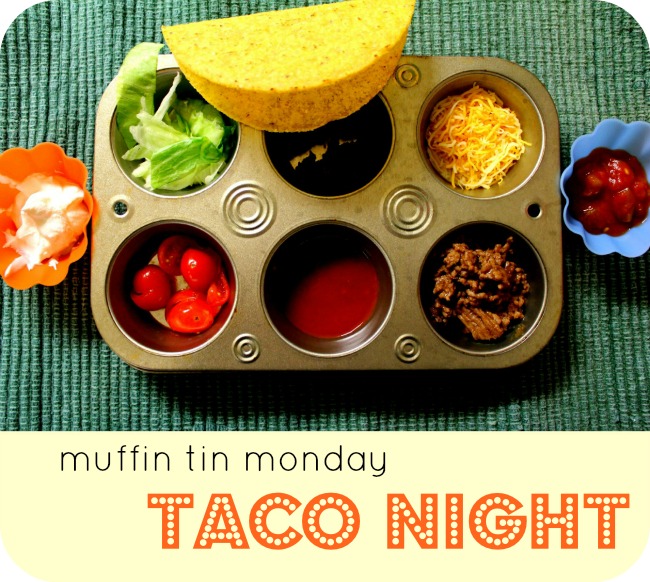 Moments of Mommyhood: Muffin Tin Monday {Taco Night}