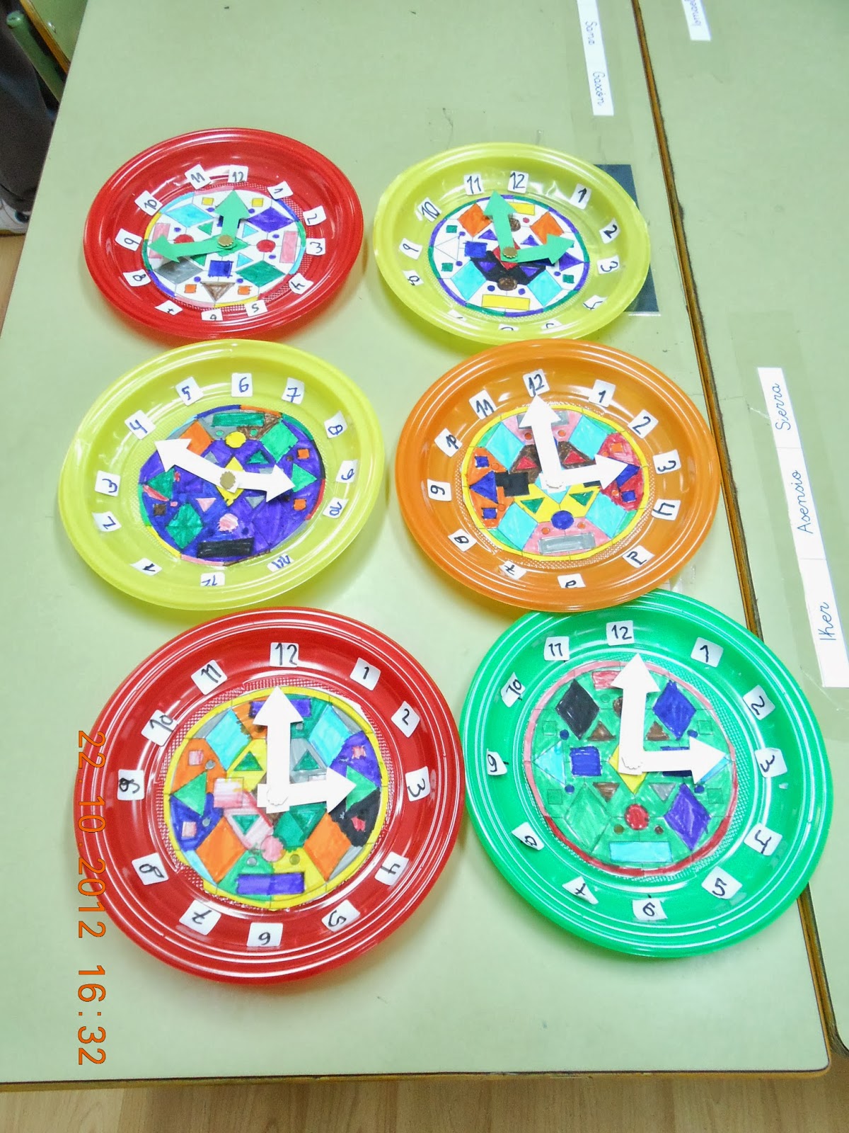 CEIP "Benedicto XIII" de Illueca: TALLER MATEMÁTICO-EL RELOJ