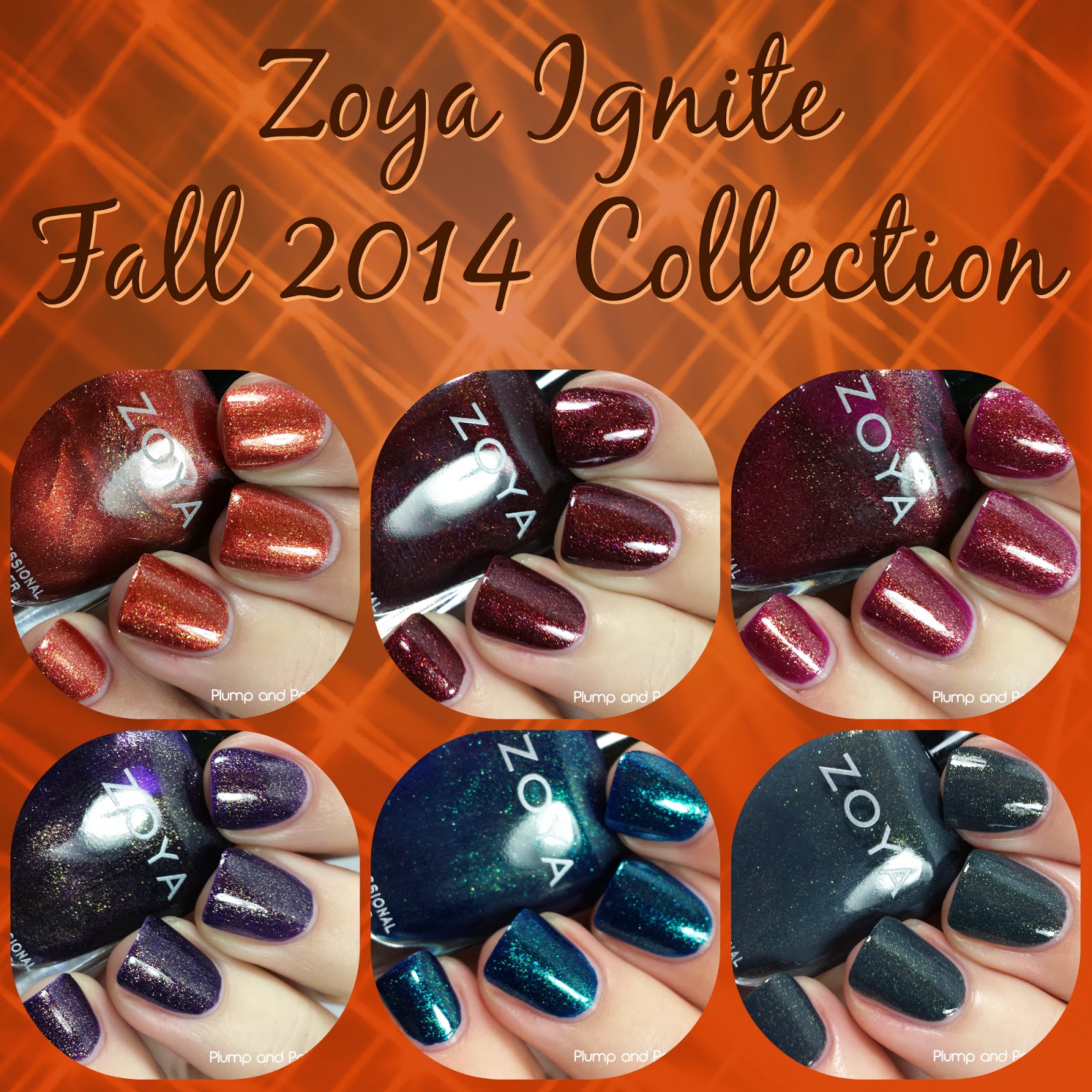 Plump and Polished: Zoya Ignite Fall 2014 Collection