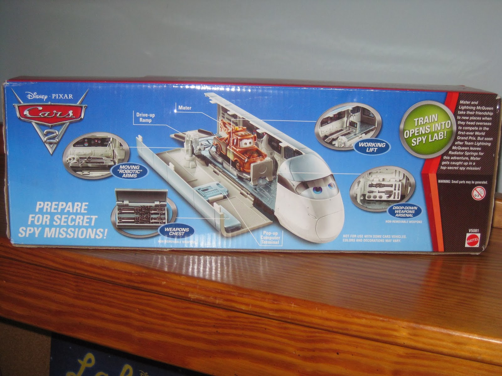 Dan the Pixar Fan: Cars 2: Stephenson the Spy Train