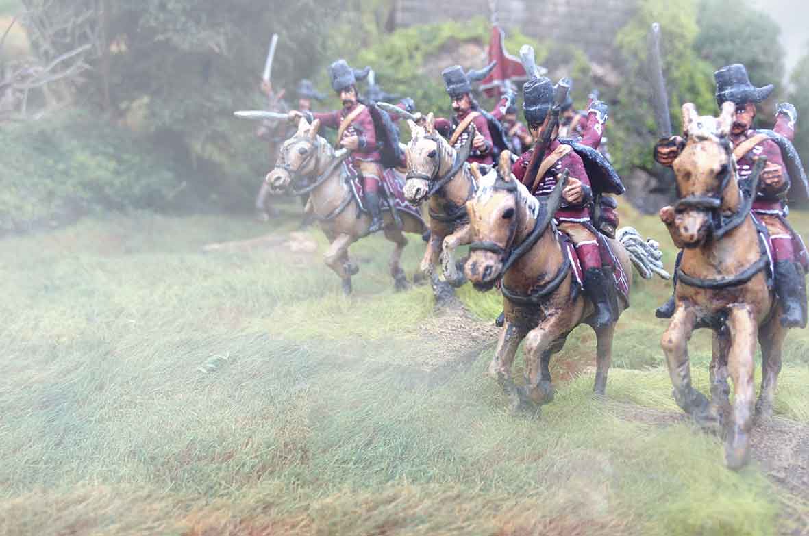 Scheck´s Zinnsoldatenkriege: Prussian Red Hussars