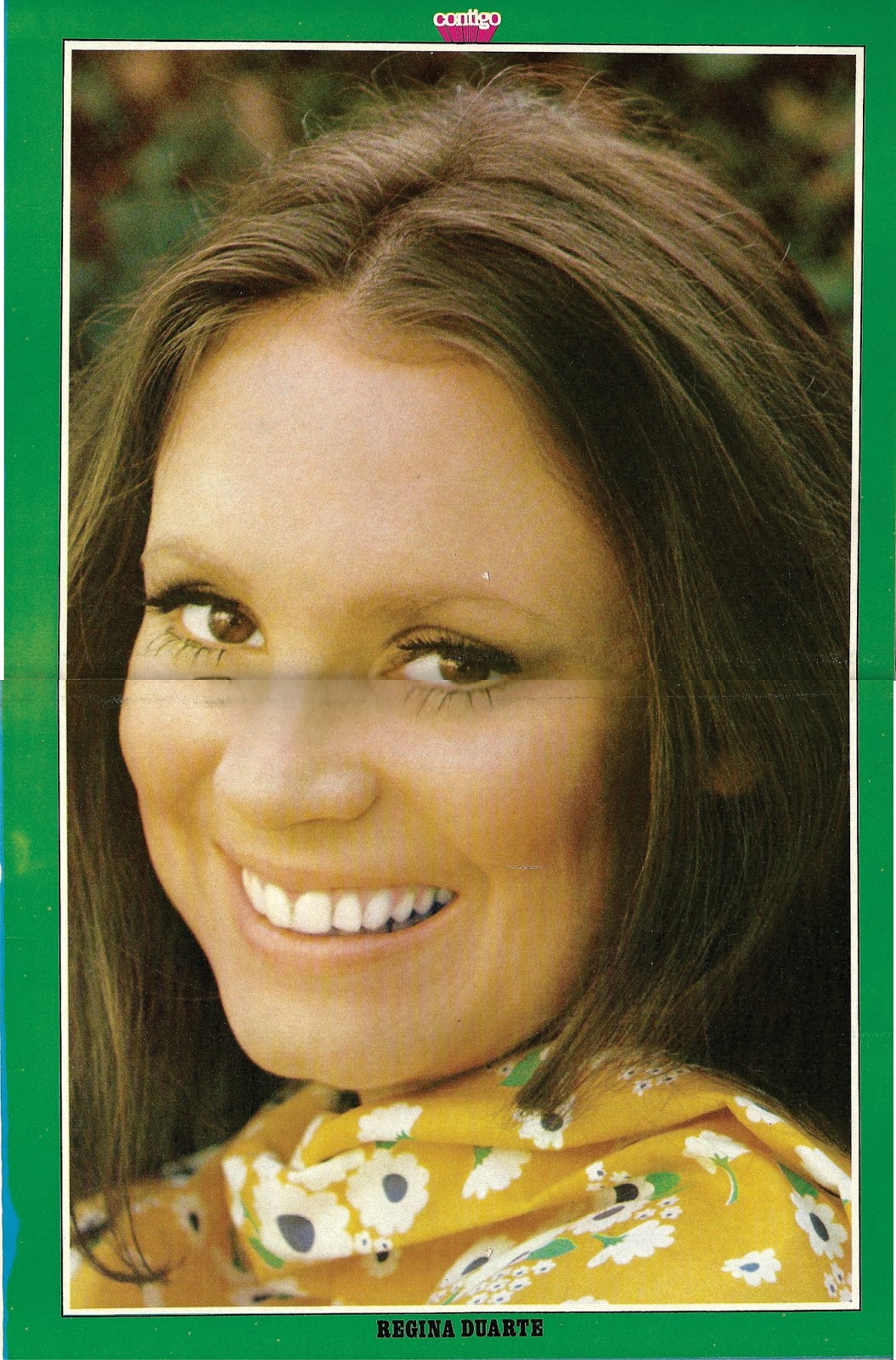 REGINA DUARTE (NAMORADINHA DO BRASIL): REGINA DUARTE POSTER CONTIGO