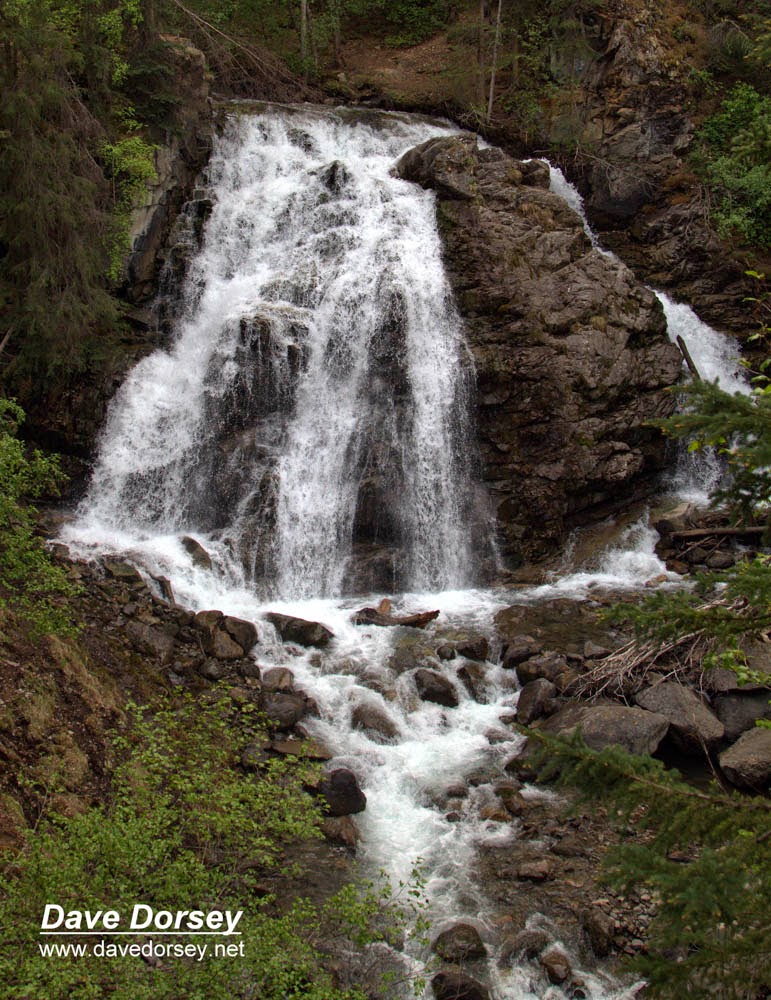 Off to see Barbara Falls in Eagle River